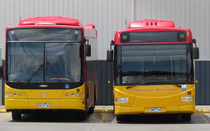 Sunraysia Bus Lines | australia.SHOWBUS.com BUS IMAGE GALLERY